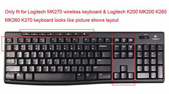 GetUSCart- Ultra Thin Desktop PC Silicone Clear Keyboard Cover Skin ...