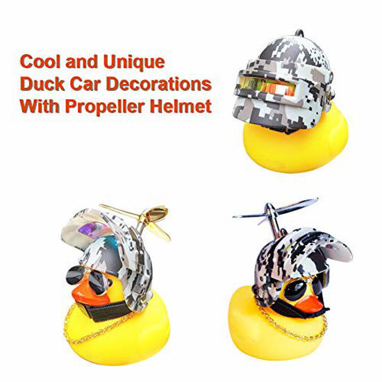 GetUSCart- wonuu Rubber Duck Toy Car Ornaments Yellow Duck Car ...