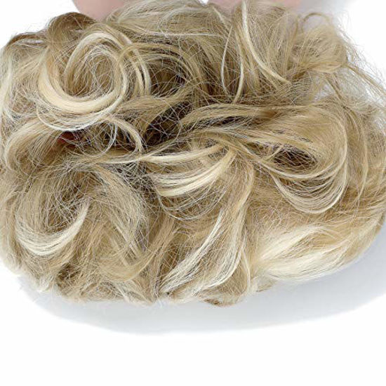GetUSCart- Messy Bun Hair Piece Thick Updo Scrunchies Hair Extensions ...