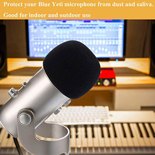 GetUSCart- Microphone Covers Foam: Microphone Windscreen for Yeti Pro ...