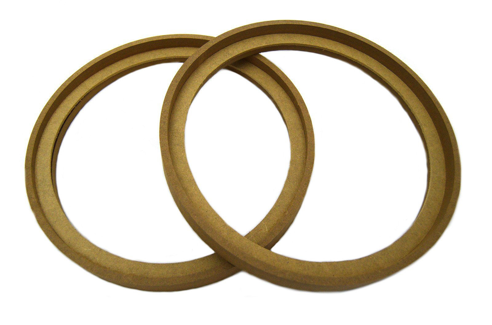 GetUSCart- 4 Pair 12" MDF Wood Speaker Subwoofer Mounting Spacer Rings ...