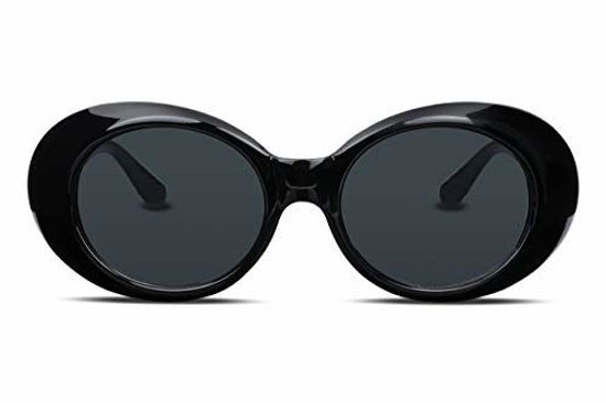 GetUSCart- FEISEDY Candy Retro Acetate Black Frame Clout Goggles Kurt ...