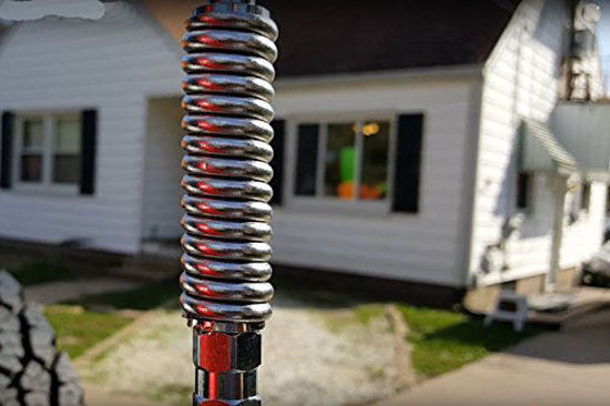 GetUSCart- SS-3H CB Antenna Spring Mount - Heavy Duty Stainless Steel ...