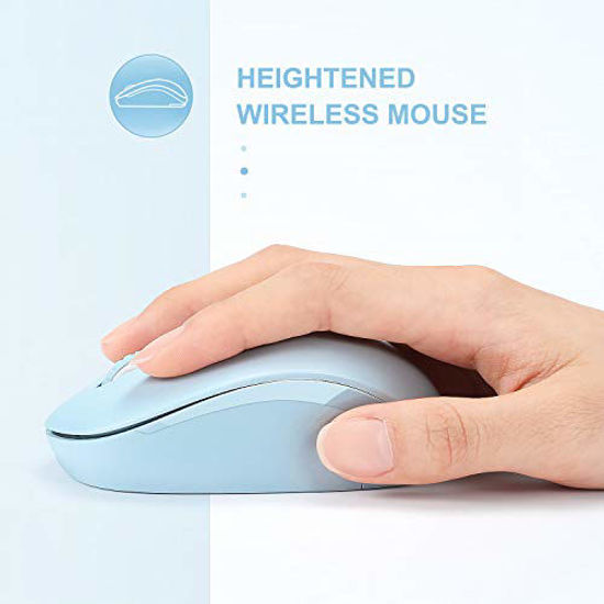 GetUSCart- seenda Wireless Mouse, 2.4G Noiseless Mouse with USB ...