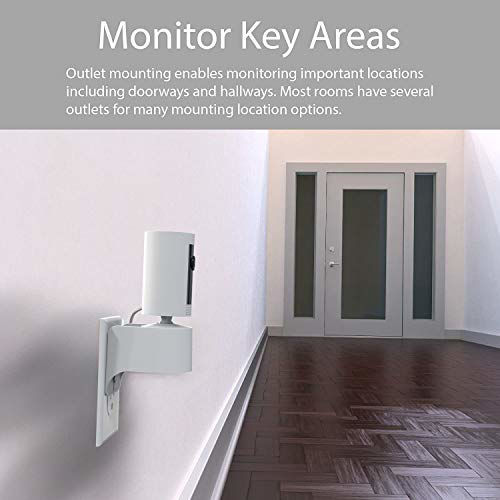 GetUSCart- Outlet Mount for Ring Indoor Cam, Plug-in Wall Mount Stand ...