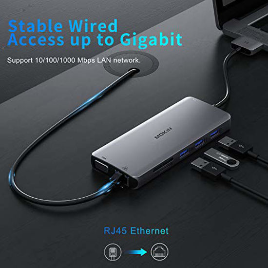 GetUSCart- MacBook Pro Docking Station Dual Monitor MacBook Pro HDMI ...