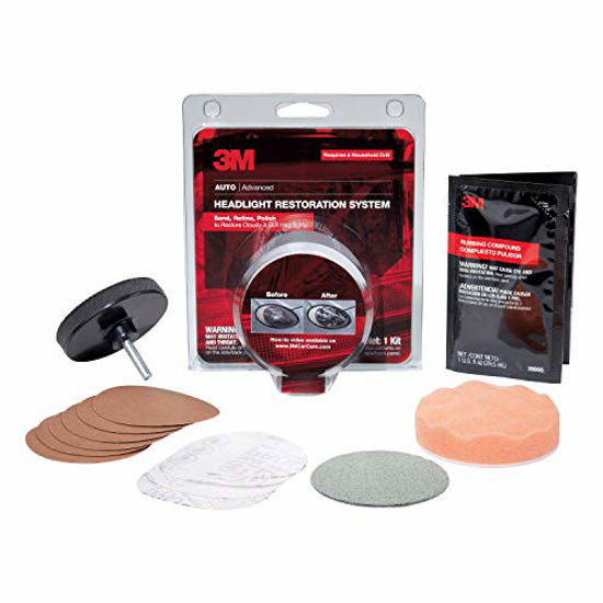 GetUSCart- 3M Headlight Lens Restoration System, 39008