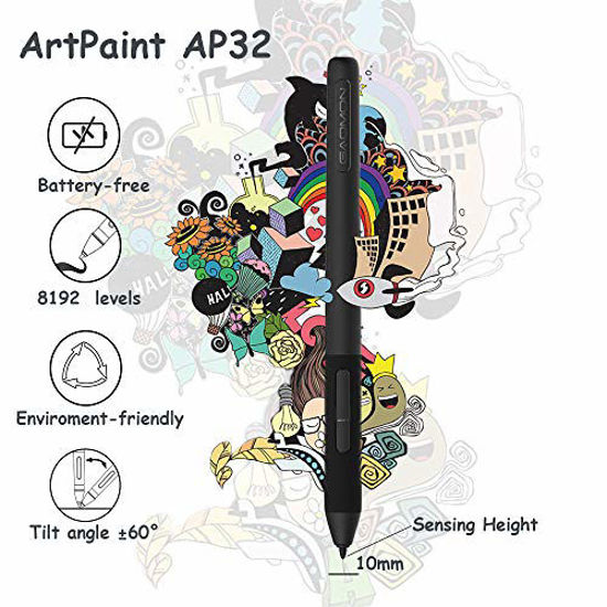 GetUSCart- GAOMON M10K PRO 10 x 6.25 Inches Art Digital Graphic Tablet ...