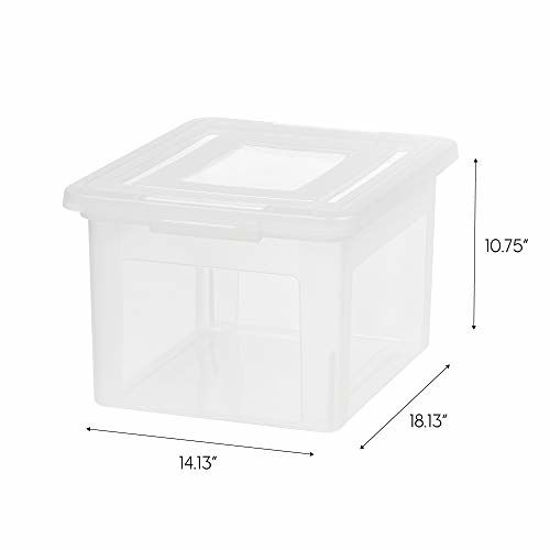 GetUSCart- IRIS USA FB-21EE Letter and Legal Size File Box, Letter ...