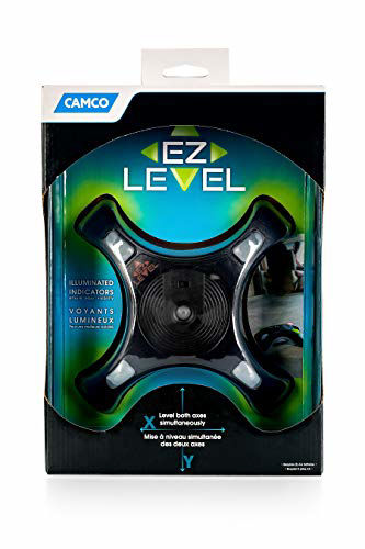 GetUSCart- Camco EZ Level- Assists You In Leveling Your RV, Camper or Trailer| Levels Both Axis ...