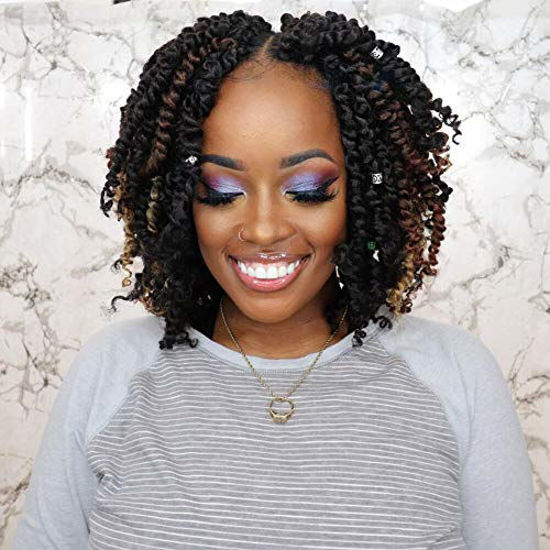 Getuscart Toyotress Tiana Passion Twist Hair 10 Inch 8 Packs Pre