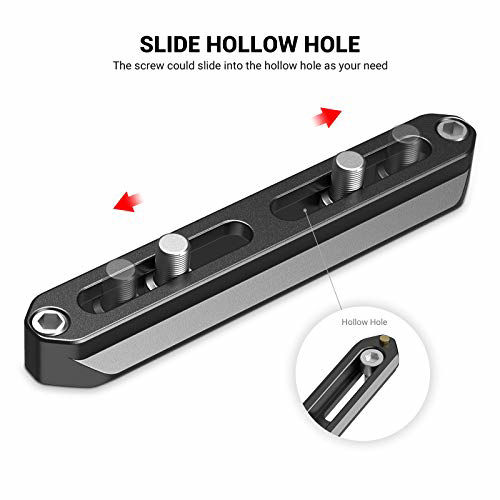 GetUSCart- SMALLRIG Quick Release Safety Rail NATO Rail 10cm Long ...
