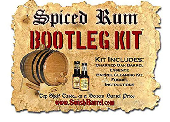 GetUSCart- Bootleg Kit? Barrel Aged Spiced Rum Making Kit (1 Liter)