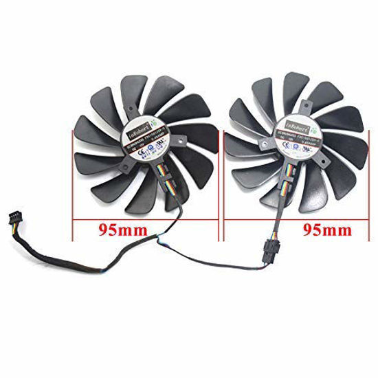 GetUSCart- InRobert FDC10U12S9-C 95mm Video Card Cooler Fan Replacement ...