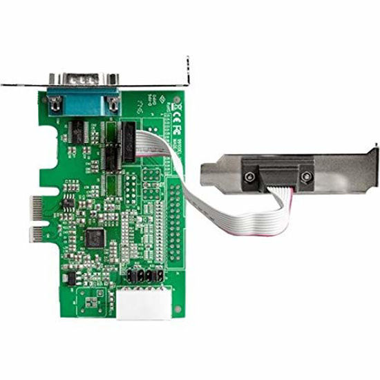 GetUSCart- StarTech.com 2-port PCI Express RS232 Serial Adapter Card - PCIe RS232 Serial Host ...