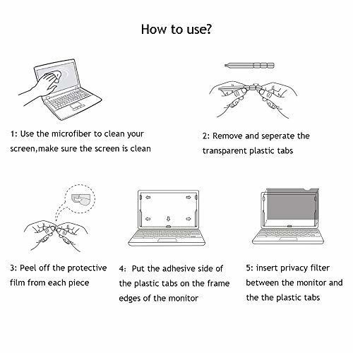 GetUSCart- Plastic Slide Adhesive Strips for Privacy Screen ...