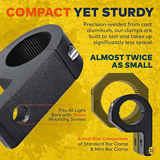 GetUSCart- Off-Road ATV UTV Light Bar Mounts Mounting Bracket Mini Bar ...