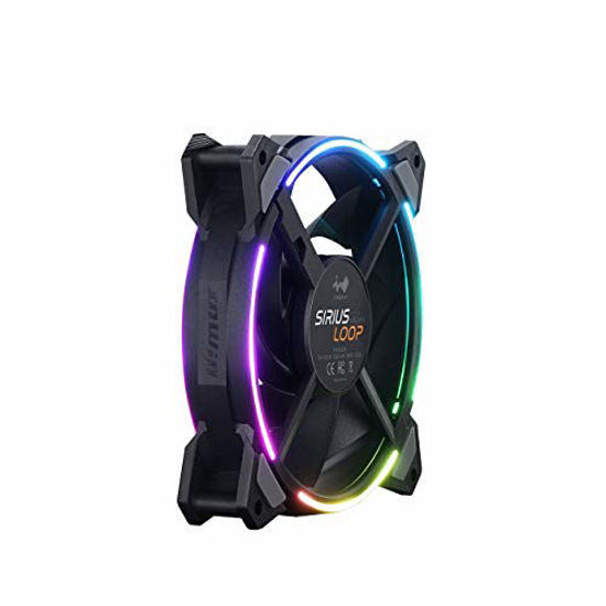 GetUSCart- InWin Sirius Loop Addressable RGB Triple Fan Kit 120mm High ...
