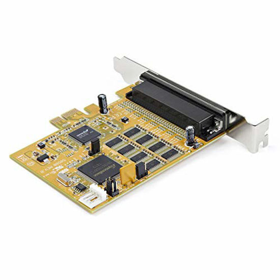 GetUSCart- StarTech.com 8-Port PCI Express RS232 Serial Adapter Card ...