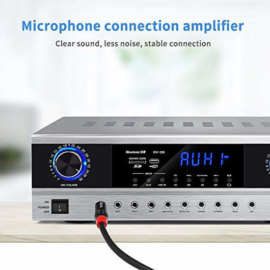 GetUSCart- DISINO Dual Female XLR to 1/4 inch(6.35mm) TRS Stereo Male ...