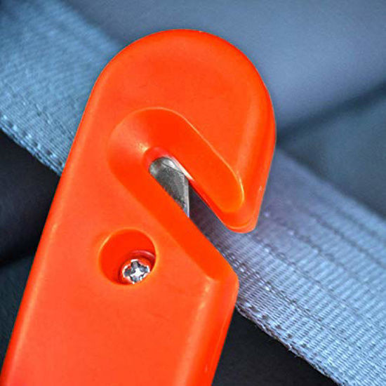 GetUSCart- Family Safe Bright Orange Seatbelt Cutter Window Breaker ...