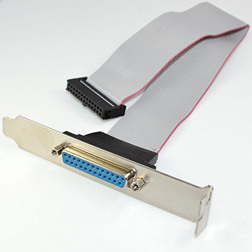 GetUSCart- Motherboard Parallel LPT Printer Port Cable Slot Bracket 25 ...