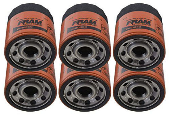 GetUSCart- FRAM PH10060 Full-Flow Lube Spin-on Oil Filter - Pack of 6