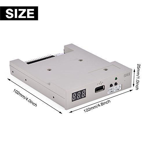 GetUSCart- USB Emulator,SFRM72-FU-DL USB Floppy Drive Emulator,34 Pin ...