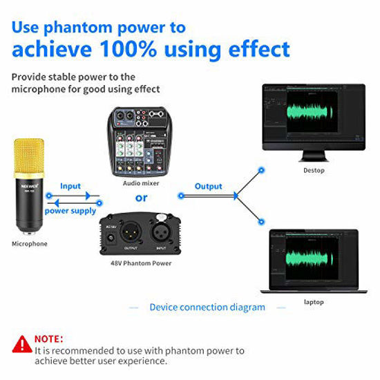 GetUSCart- Neewer Condenser Microphone Bundle, Upgraded NW-700 ...