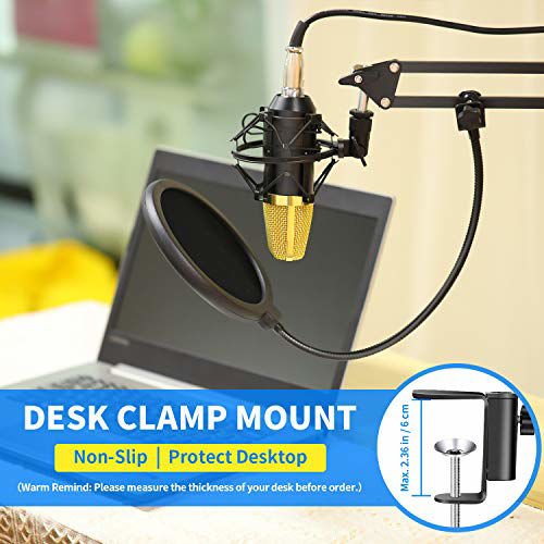 GetUSCart- Neewer Condenser Microphone Bundle, Upgraded NW-700 ...