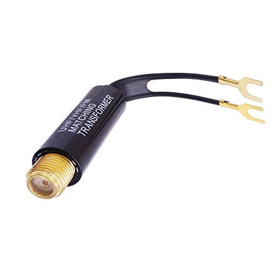 GetUSCart- Fancasee (2 Pack Gold Plated) 75 Ohm to 300 Ohm UHF/VHF/FM ...