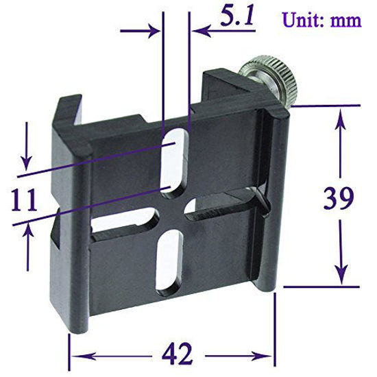 GetUSCart- Universal Dovetail Base forTeleescope Finder Scope - Ideal ...
