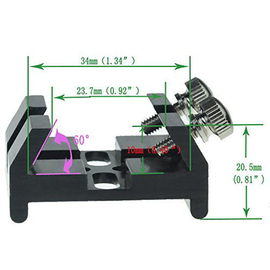 GetUSCart- Universal Dovetail Base forTeleescope Finder Scope - Ideal ...