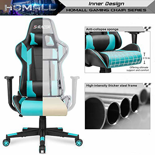 GetUSCart- Homall Gaming Chair Office Chair High Back Computer Chair ...