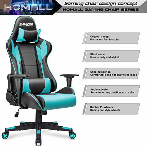 GetUSCart- Homall Gaming Chair Office Chair High Back Computer Chair ...