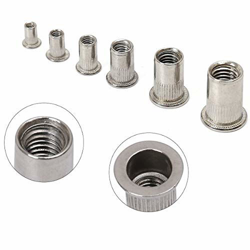 GetUSCart- Stainless Steel Rivet Nuts M3 M4 M5 M6 M8 M10 Nutsert ...