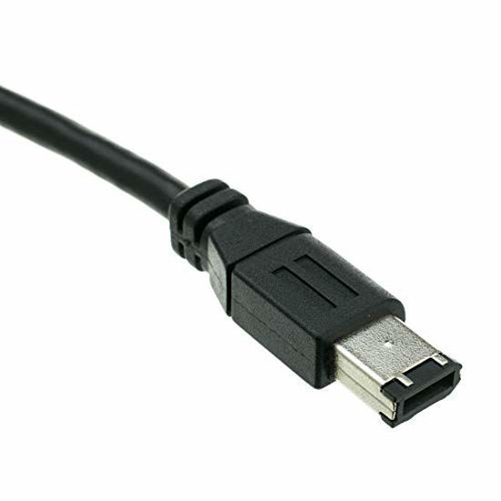 GetUSCart- Firewire 400 6 Pin Cable, Male to Male iLink DV Cable, 6-Pin ...