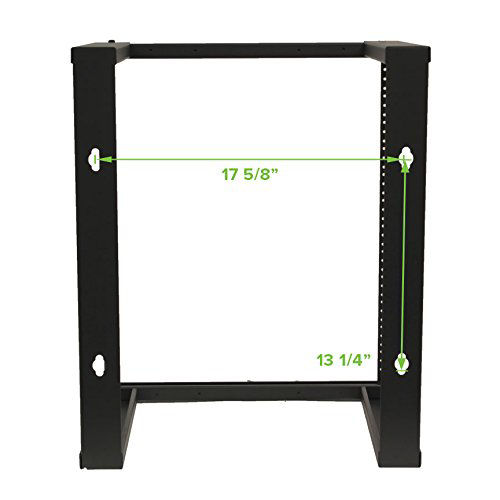 GetUSCart- NavePoint 12U Wall Mount Open Frame 19 Inch Server Equipment ...