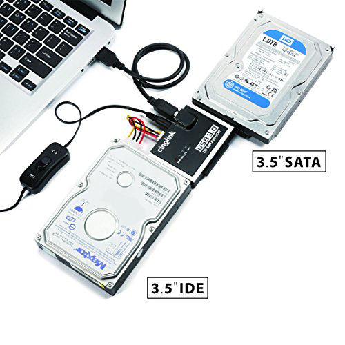 GetUSCart- Cinolink SATA IDE to USB 3.0 Adapter for Universal 2.5"/3.5 ...