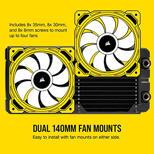 GetUSCart- Corsair Hydro X Series XR5 280mm Water Cooling Radiator ...