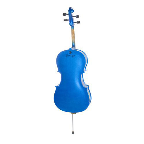 GetUSCart- Cecilio 4/4 CCO-Blue Student Cello Outfit in Metallic Blue ...