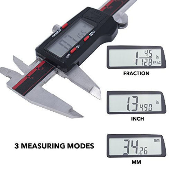 GetUSCart- VINCA DCLA-0805C Electronic Digital Vernier Caliper with ...
