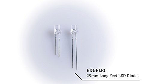 GetUSCart- EDGELEC 100pcs 3mm RGB Slow Flashing LED Diodes Multicolor ...