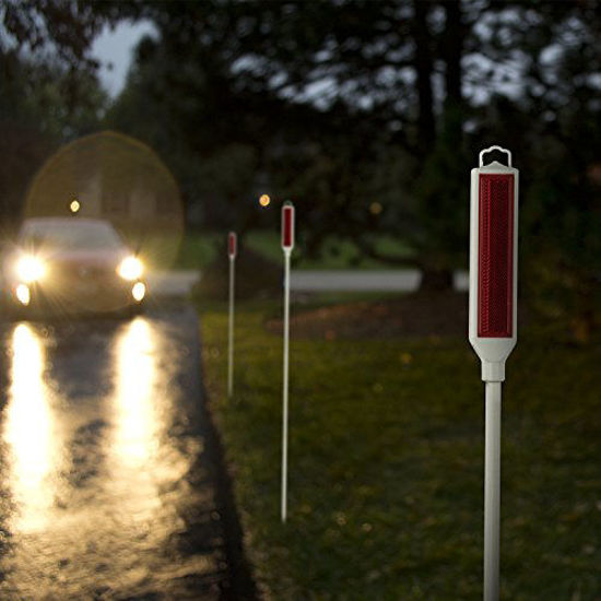 GetUSCart- Blazer 379RDM-24 48" Fiberglass Pole Red Two-Sided ...