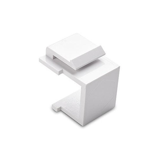 GetUSCart- Cable Matters (20-Pack) Blank Keystone Jack Inserts in White