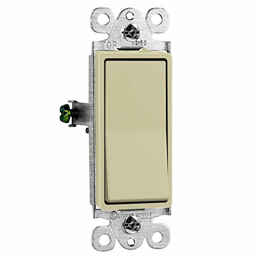 GetUSCart- ENERLITES 3-Way Decorator Paddle Rocker Light Switch, Single ...