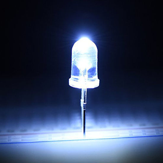 GetUSCart- 100 Pieces Clear LED Light Emitting Diodes Bulb LED Lamp, 5 ...
