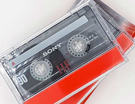 GetUSCart- Sony C-90HFC HF 90 Minute Blank Audio Cassettes - Bundle of 3