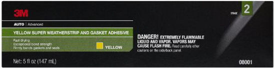 GetUSCart- 3M Super Weatherstrip and Gasket Adhesive, 08001, Yellow, 5 ...