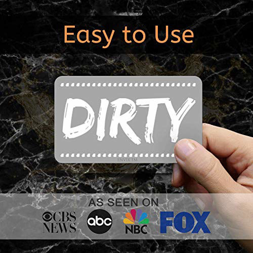 GetUSCart- ENVIX Dishwasher Magnet Clean Dirty Sign Double Sided Magnet ...